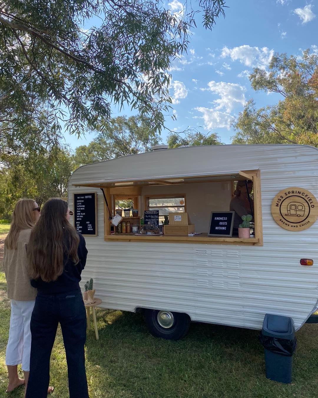 miss springfield coffee van a beautifully refurbished 11ft 1976 millard ...